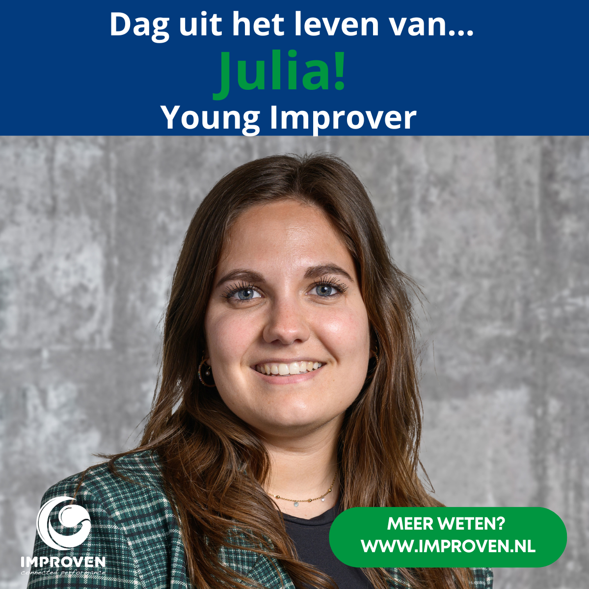 Een dag in het leven van Young Improven Consultant Julia - Improven