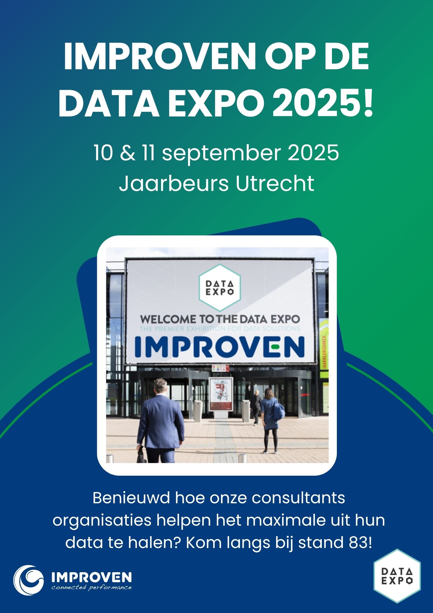 We zijn er weer bij: Improven op de Data Expo 2025! - Improven